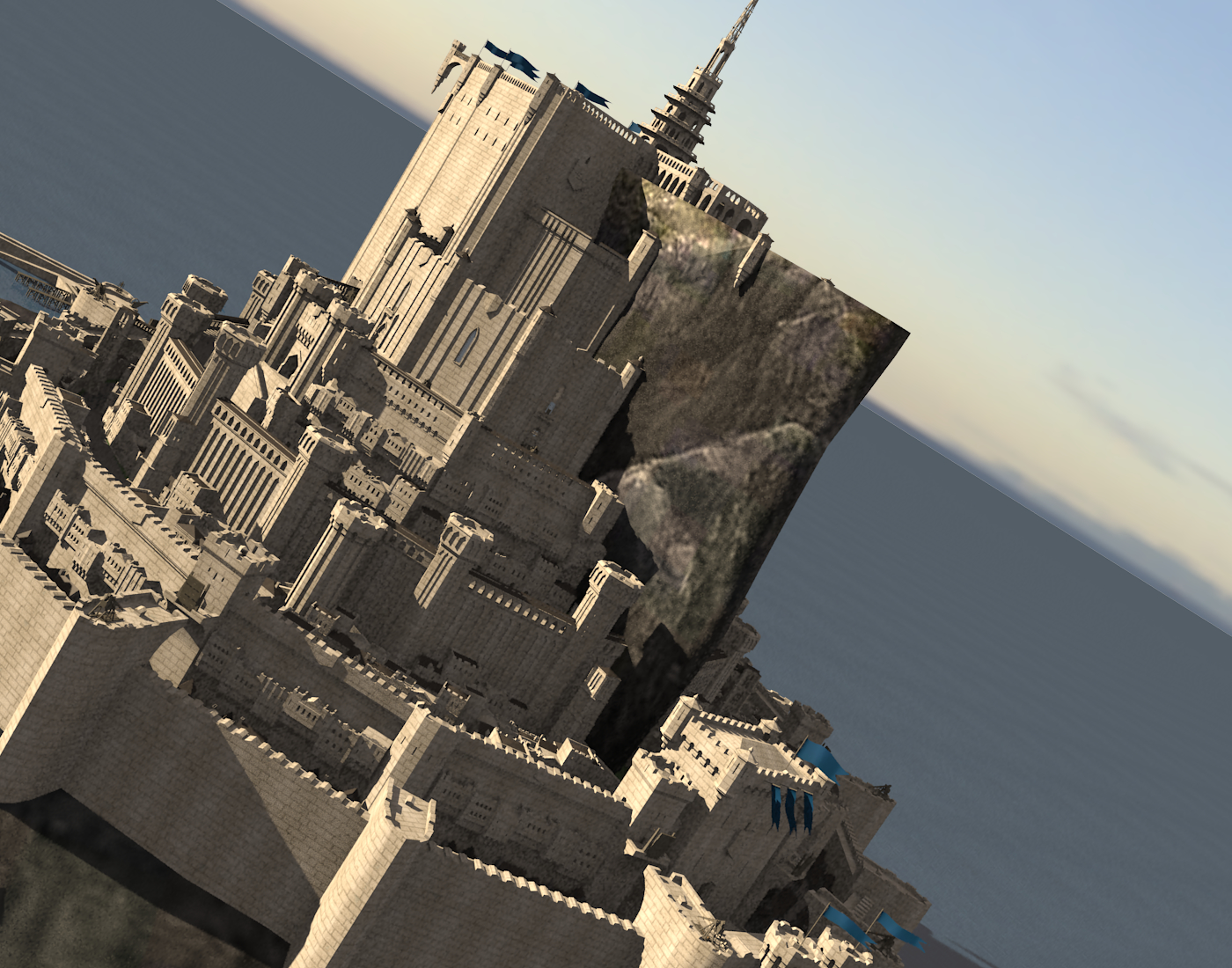 3ds max medieval citadel