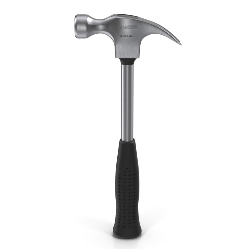 3d model of generic hammers 2 modeled