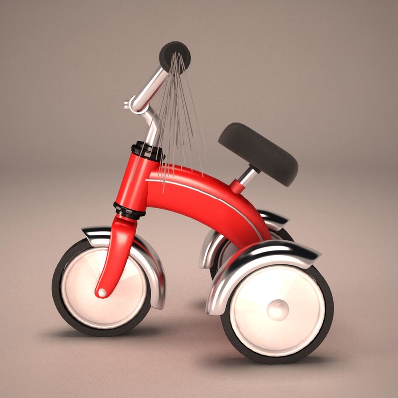 tricycle 3d model