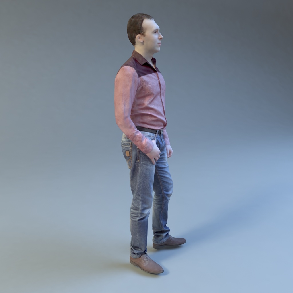 man scan 3d max
