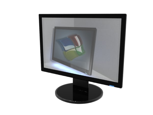 screen monitor 3d max