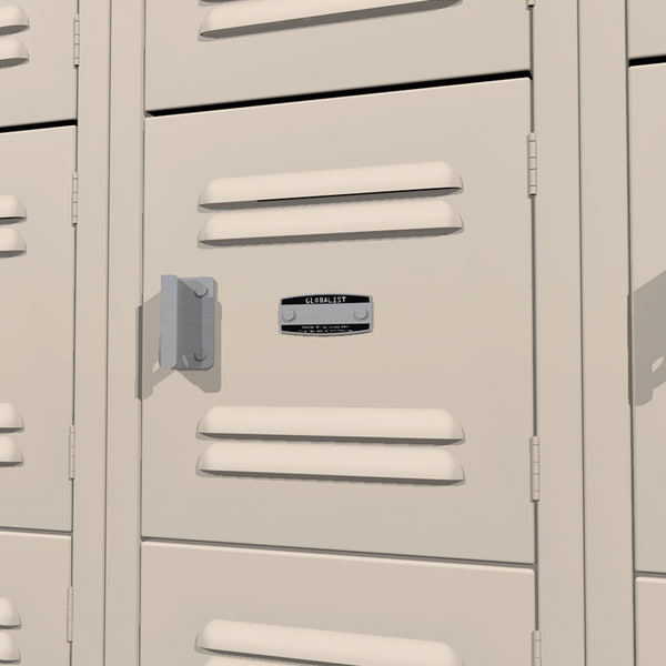 Locker 3D Models for Download | TurboSquid