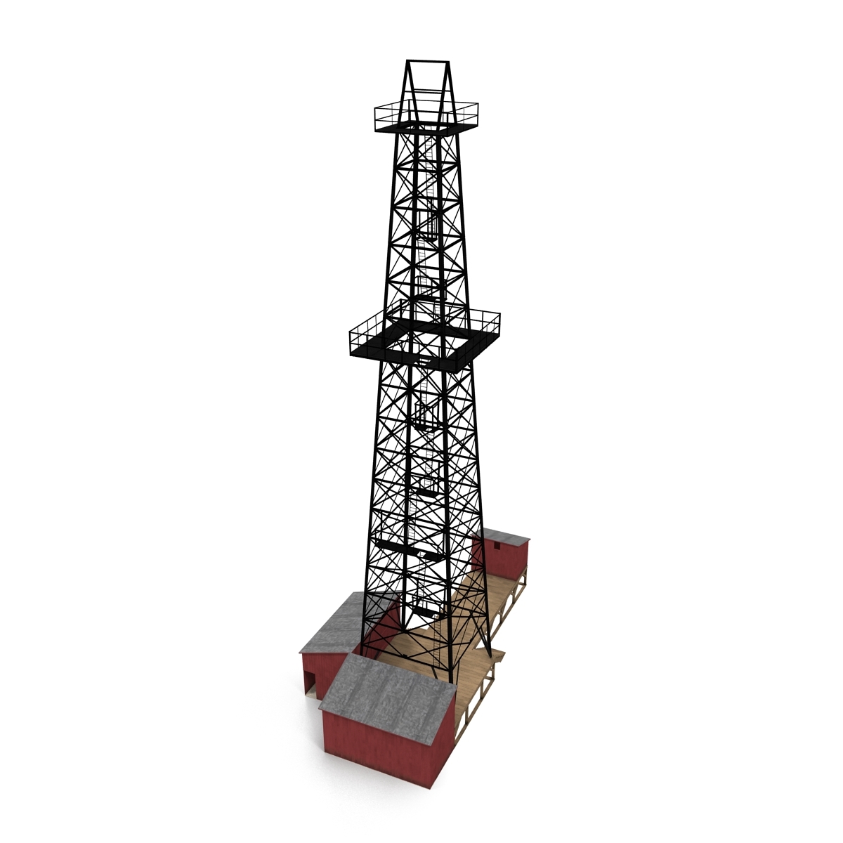 3d oil derrick 2