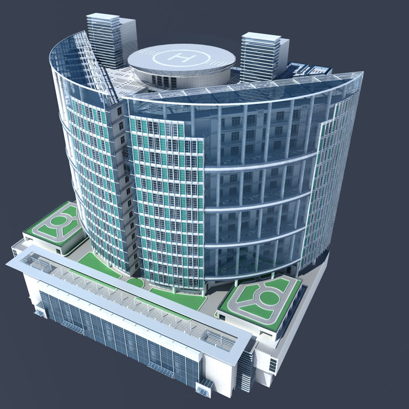 3d model hospital