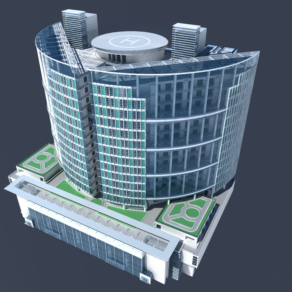 3d model hospital