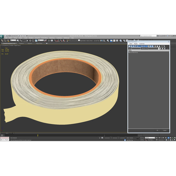 3d 3ds masking tape