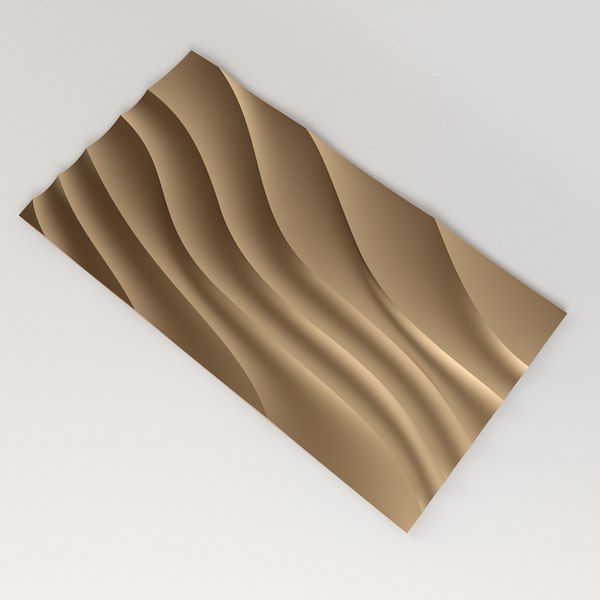 3d obj wall panel