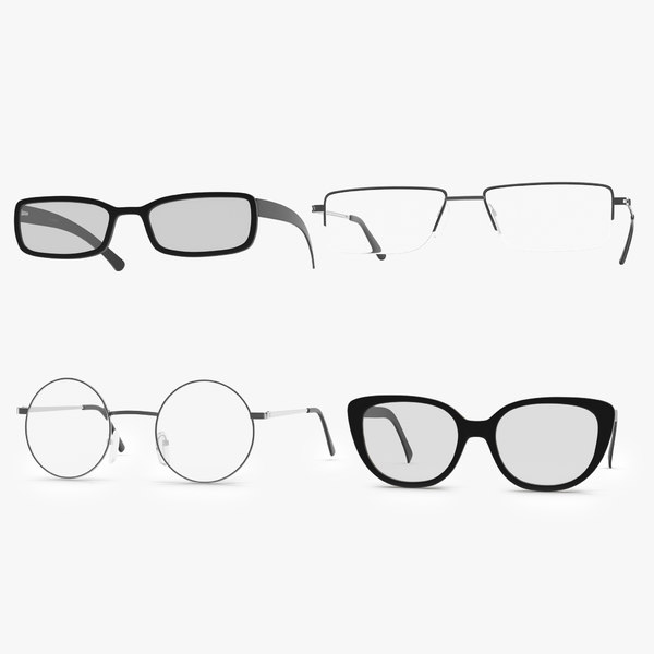 Glasses 3D Models for Download | TurboSquid