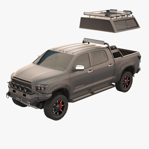 modelo 3d Toyota Tundra Devolro Pickup - TurboSquid 944642