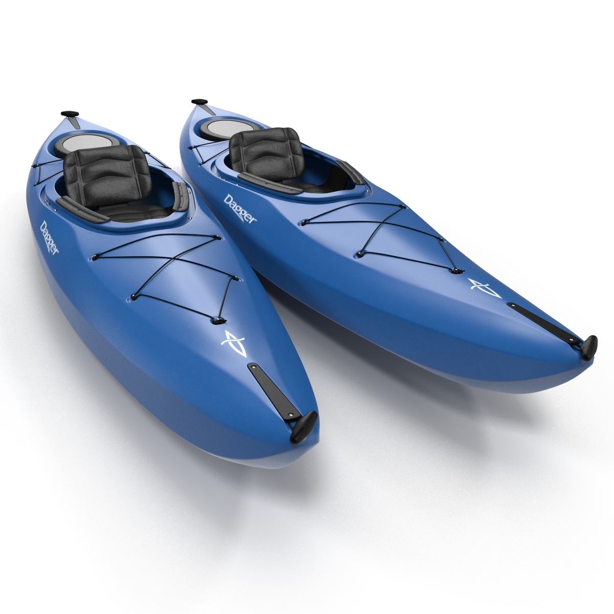 3d kayak modeled realistic