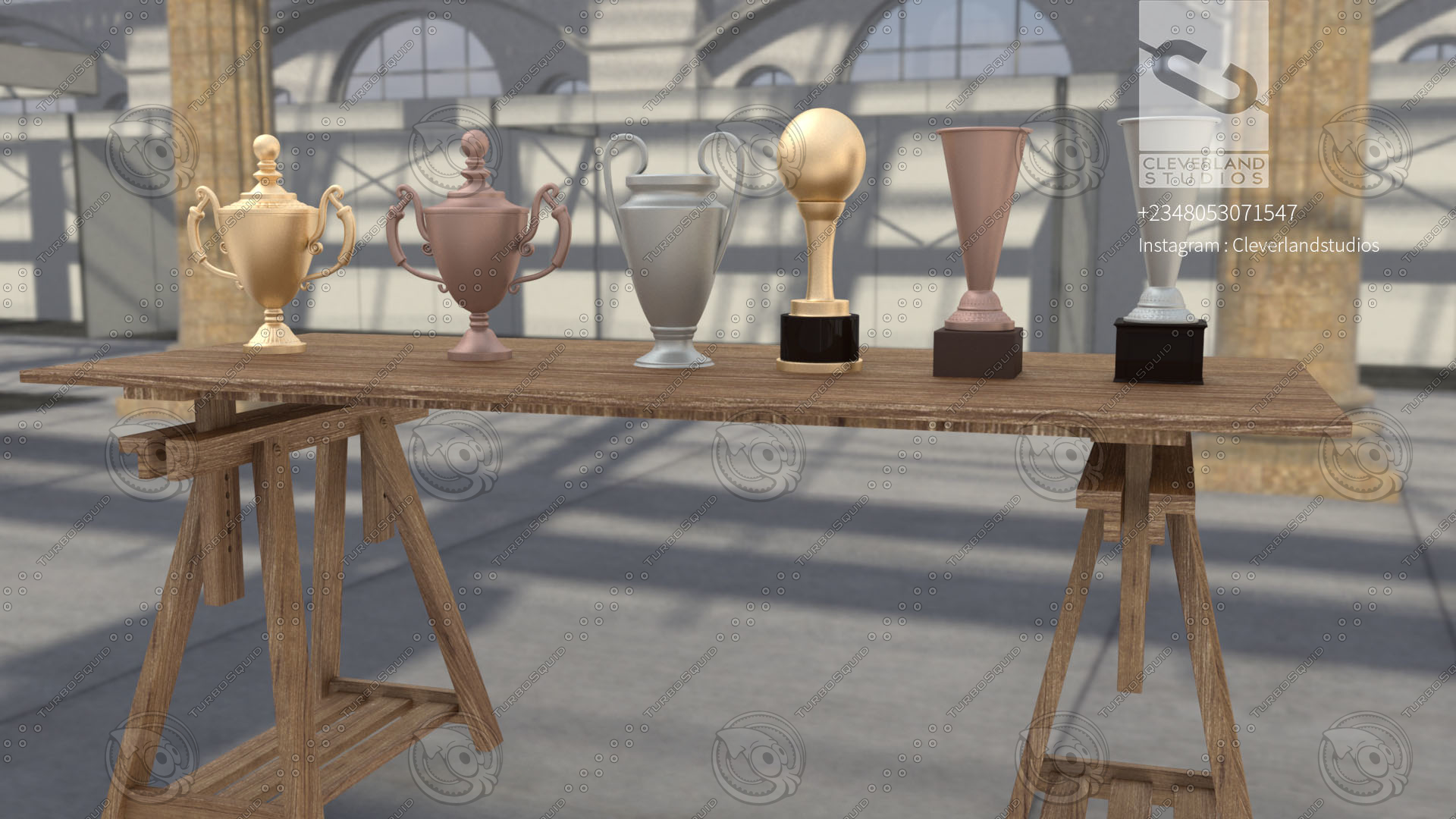 29 trophies obj free