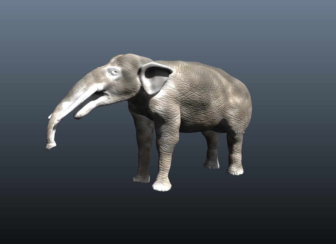 3d gomphotherium