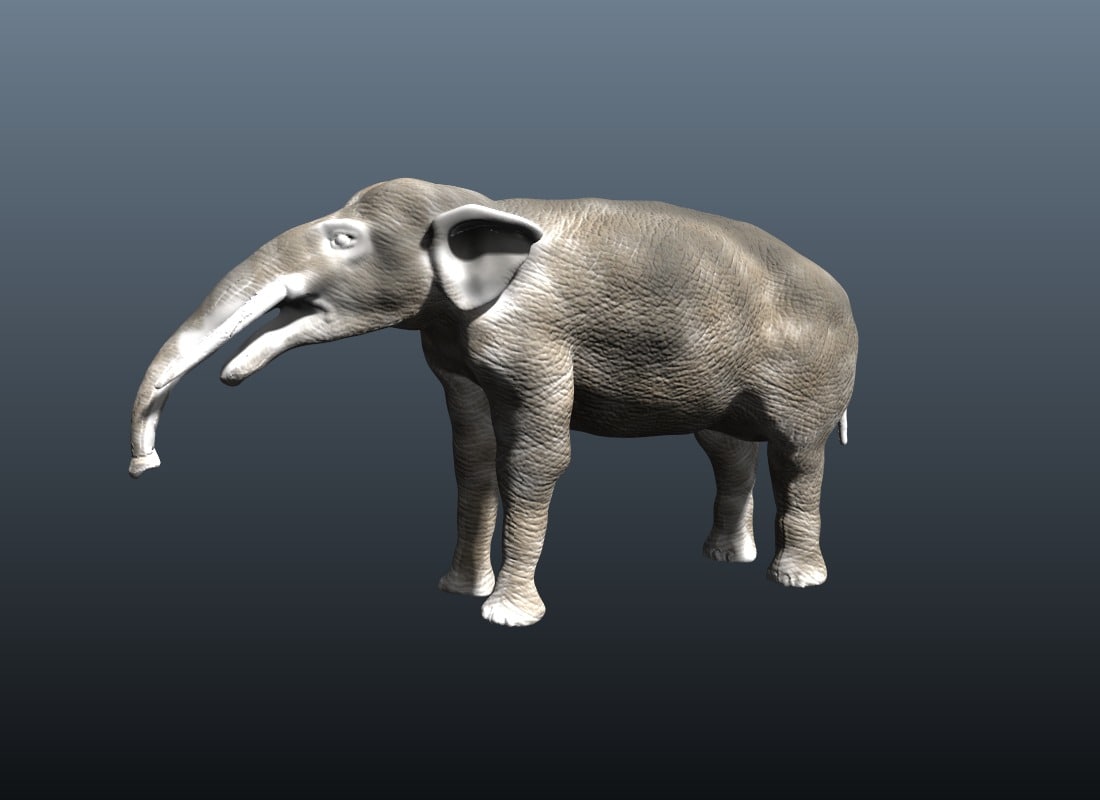 3d gomphotherium