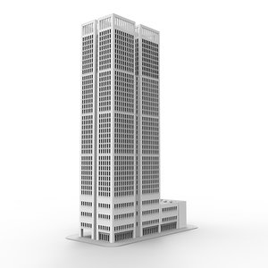 3d model skyscrapers