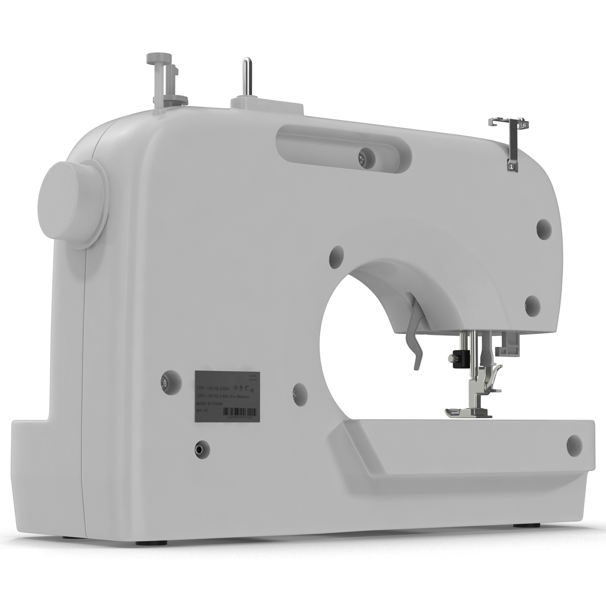 3d sewing machine generic modeled
