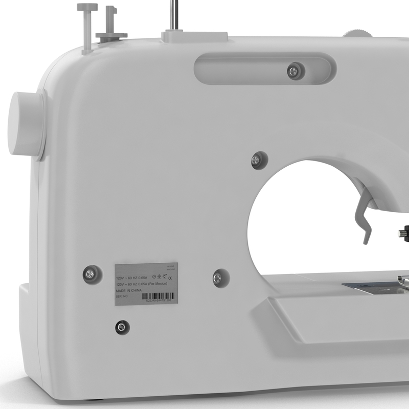 3d sewing machine generic modeled