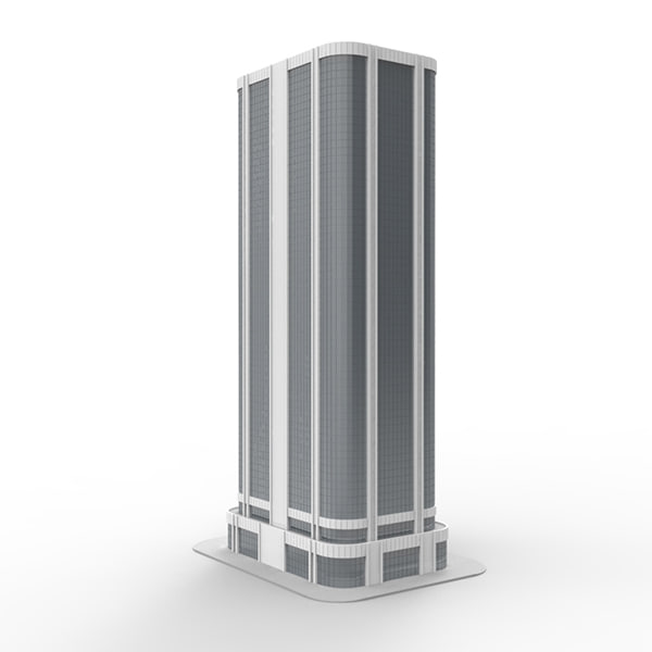 3d model skyscrapers