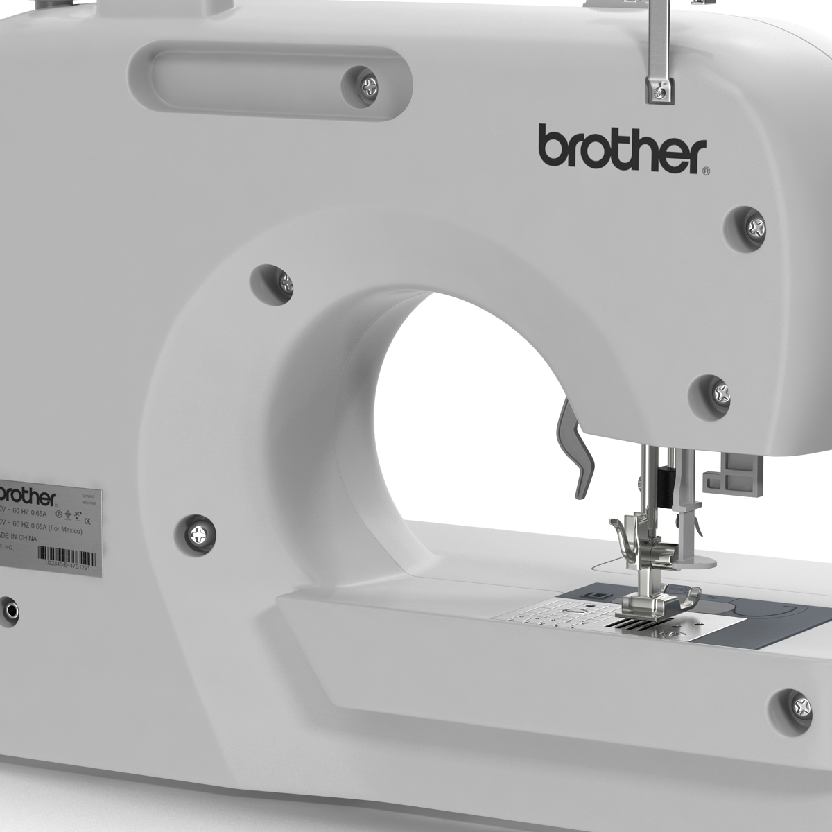 sewing machine brother 3d model