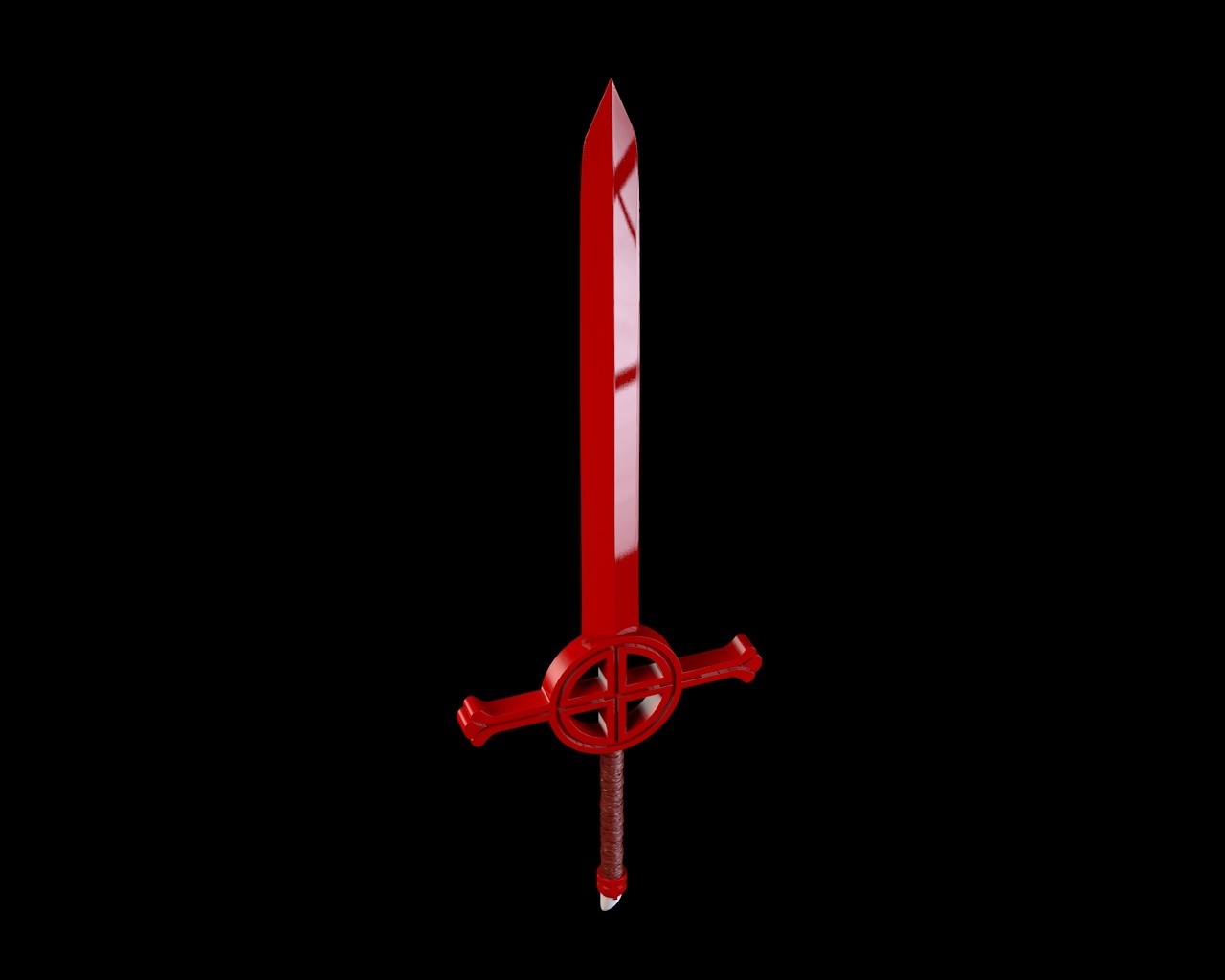 3d finn demon blood sword model