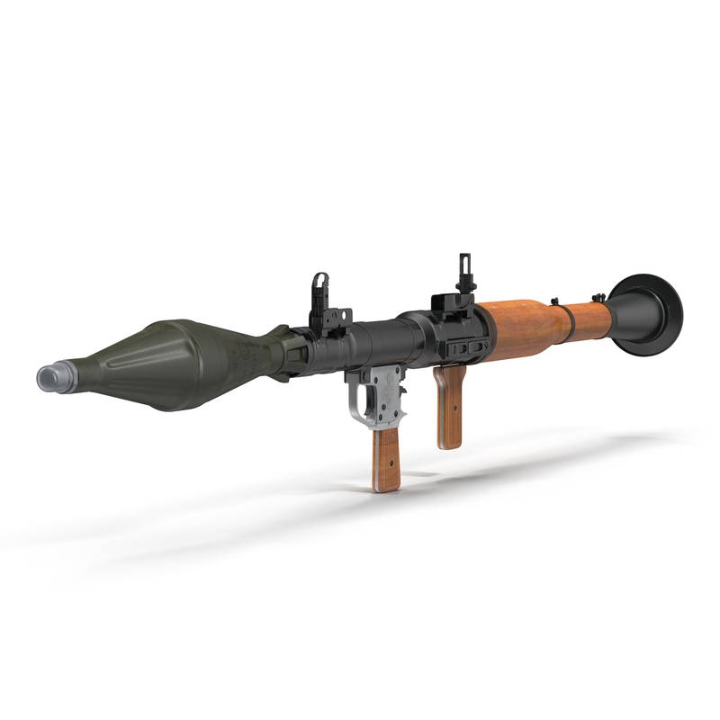 rpg-7 modeled realistic 3d max