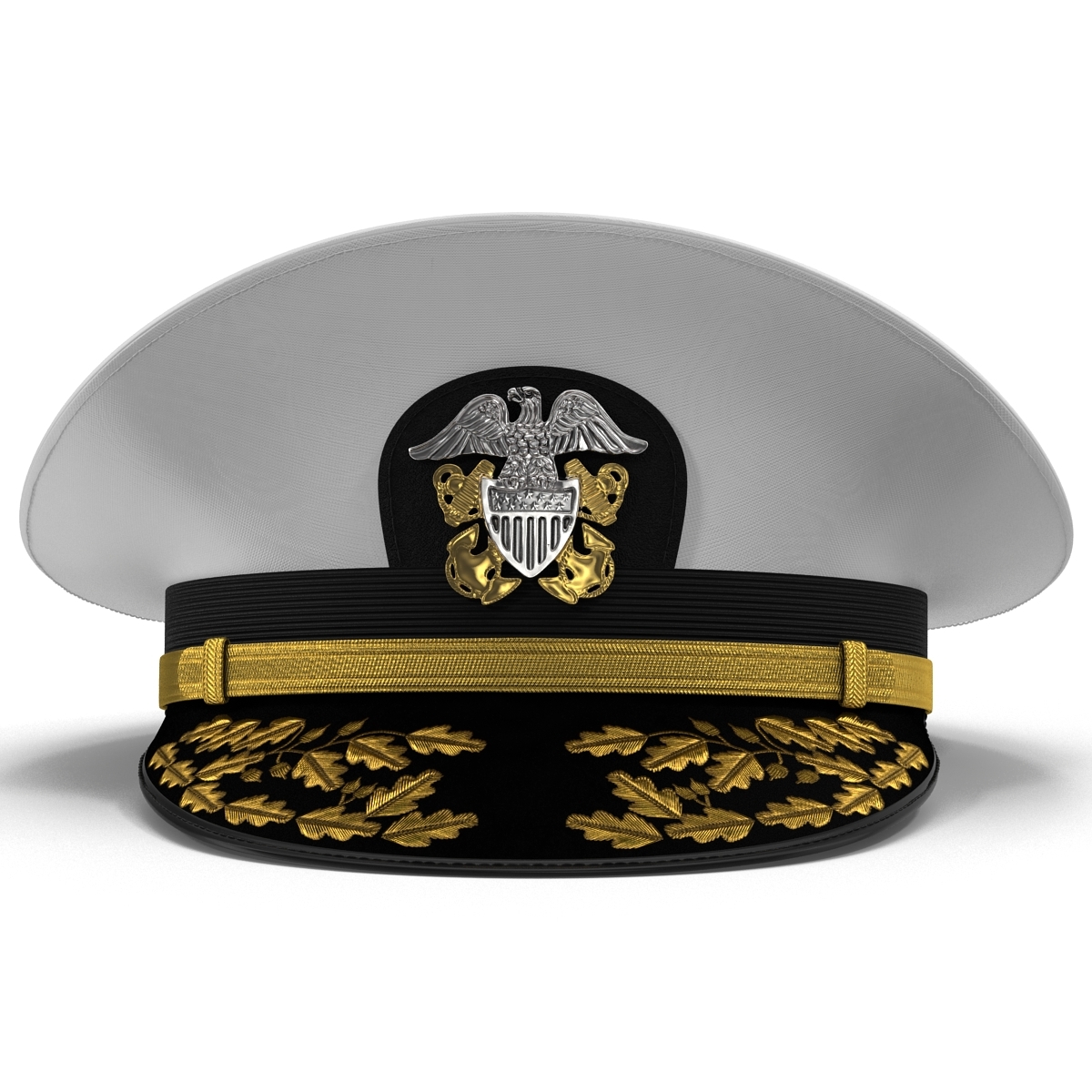 3d model admiral combination hat
