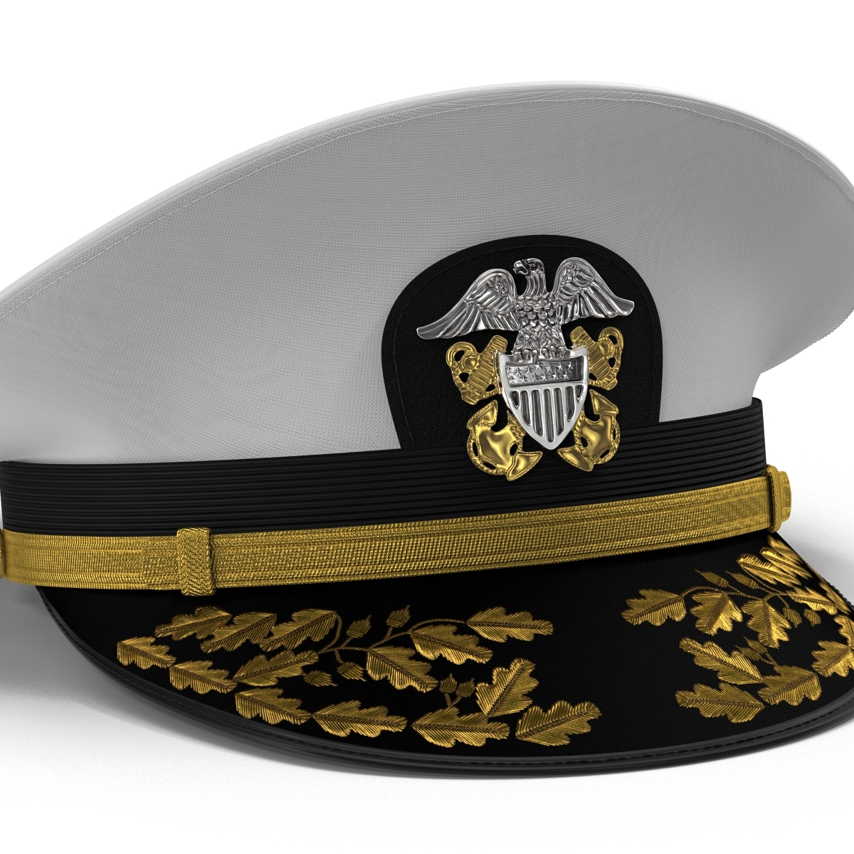 3d model admiral combination hat
