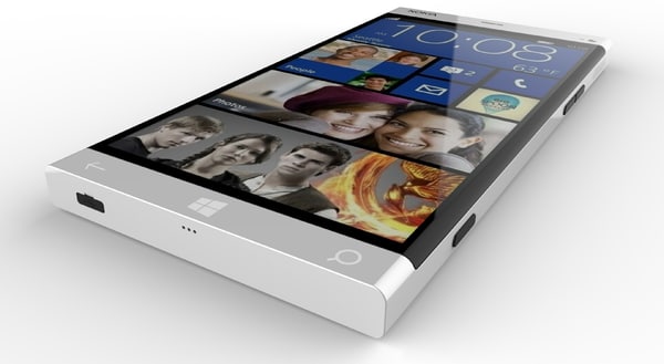 3d nokia concept phone model