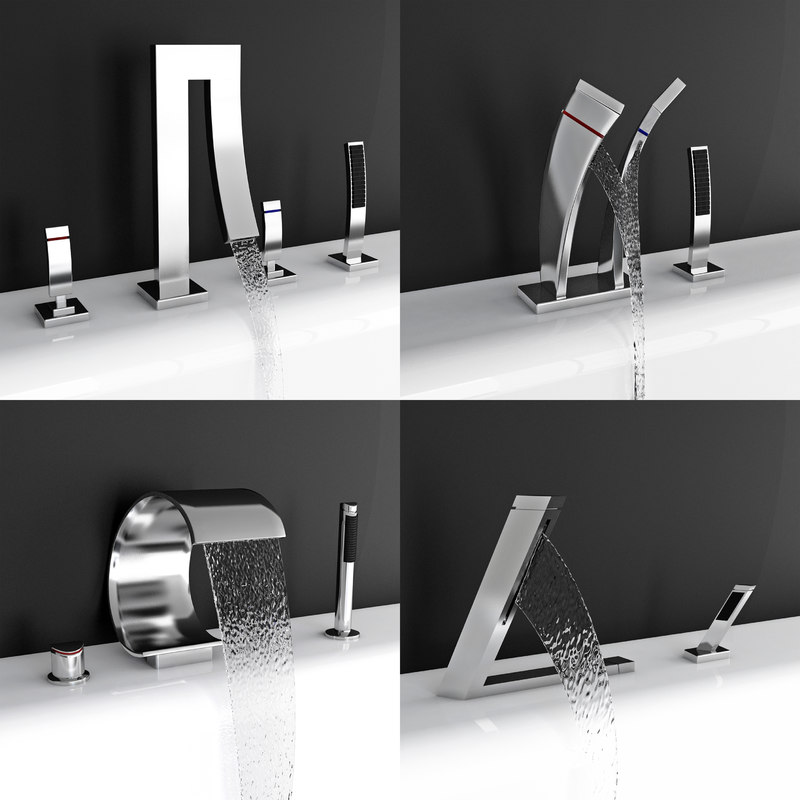 3d design faucets model