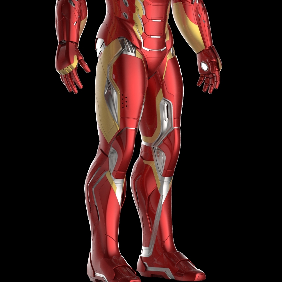mark 45 iron 3d model