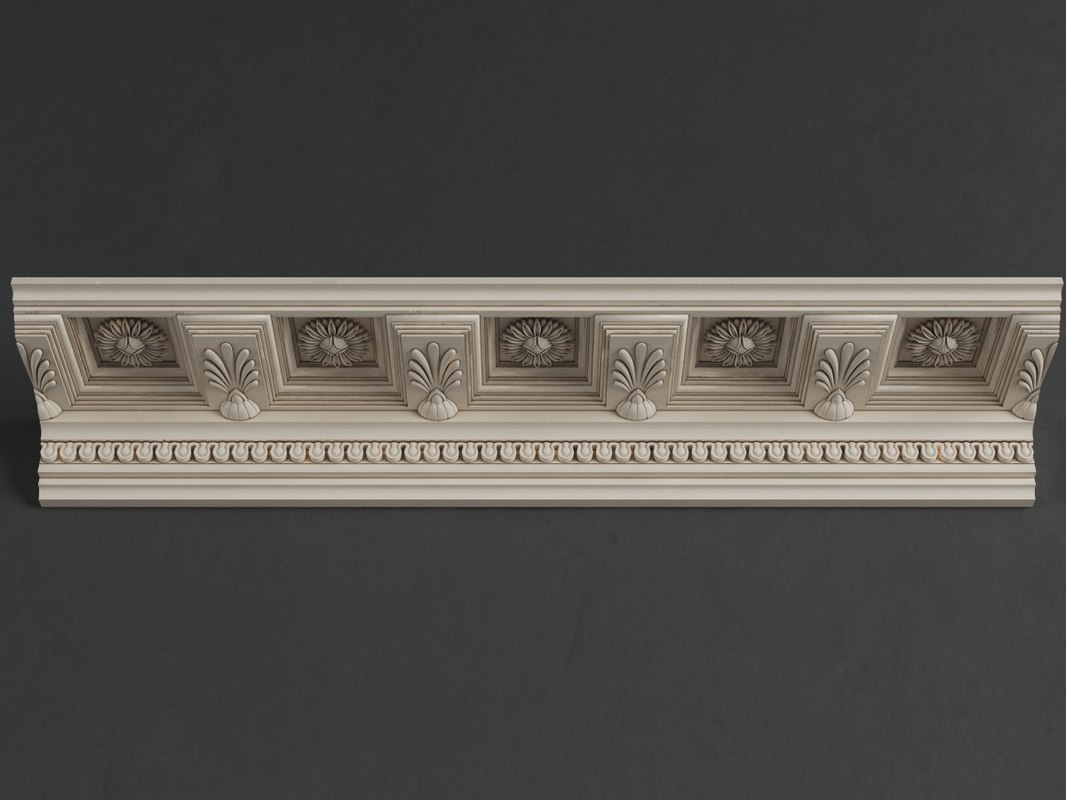 3d model cornice