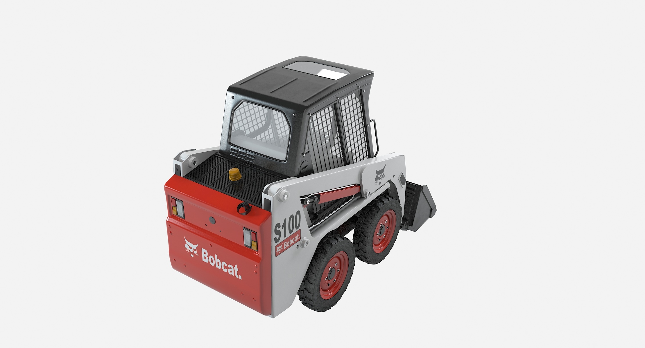 bobcat skid-steer loader 3d model