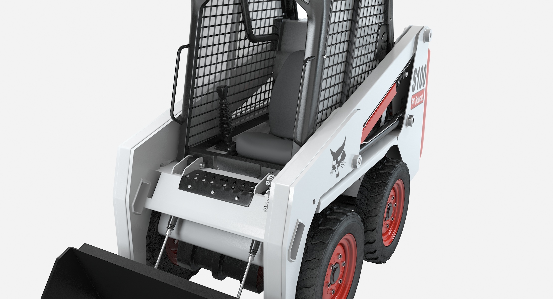 bobcat skid-steer loader 3d model