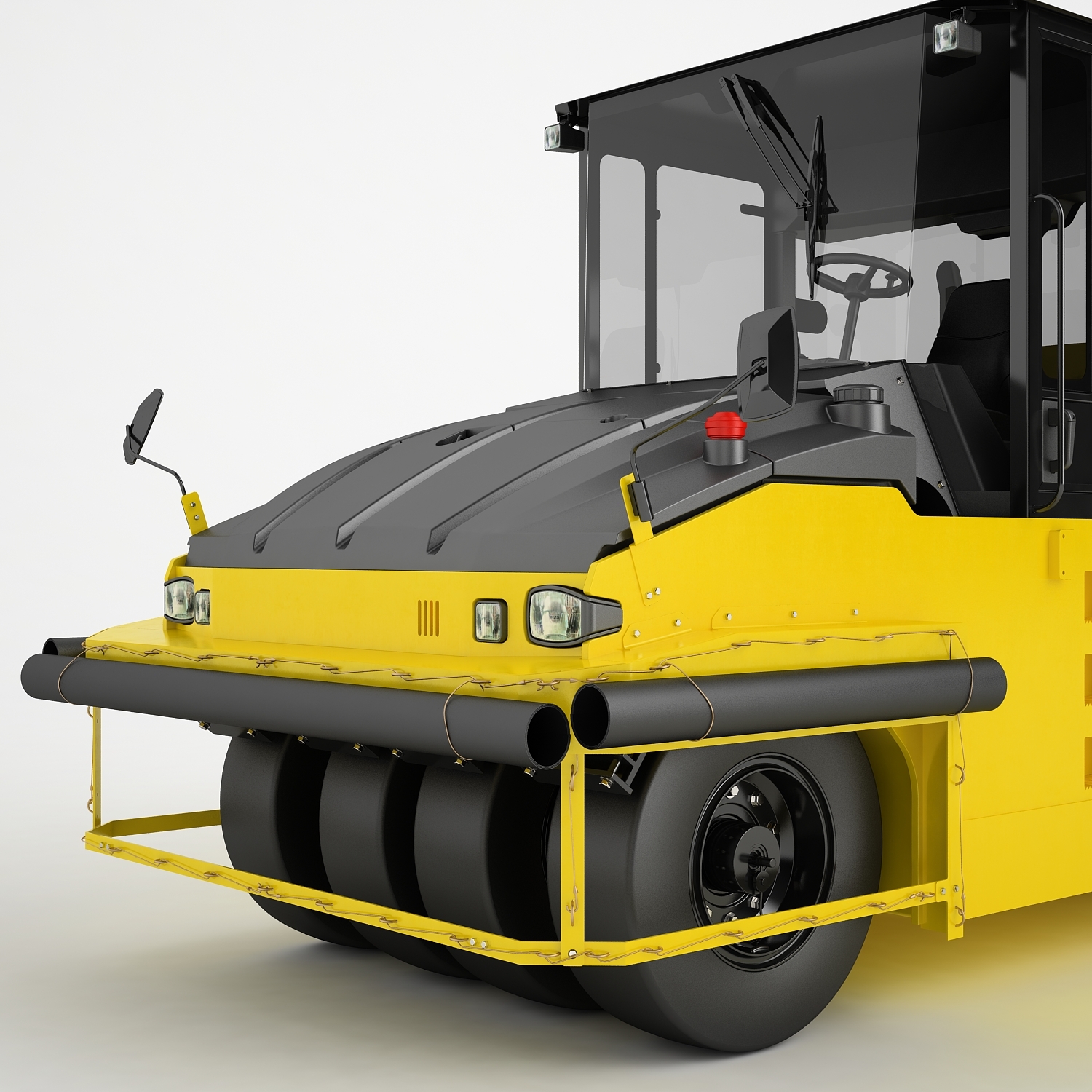 3d asphalt roller
