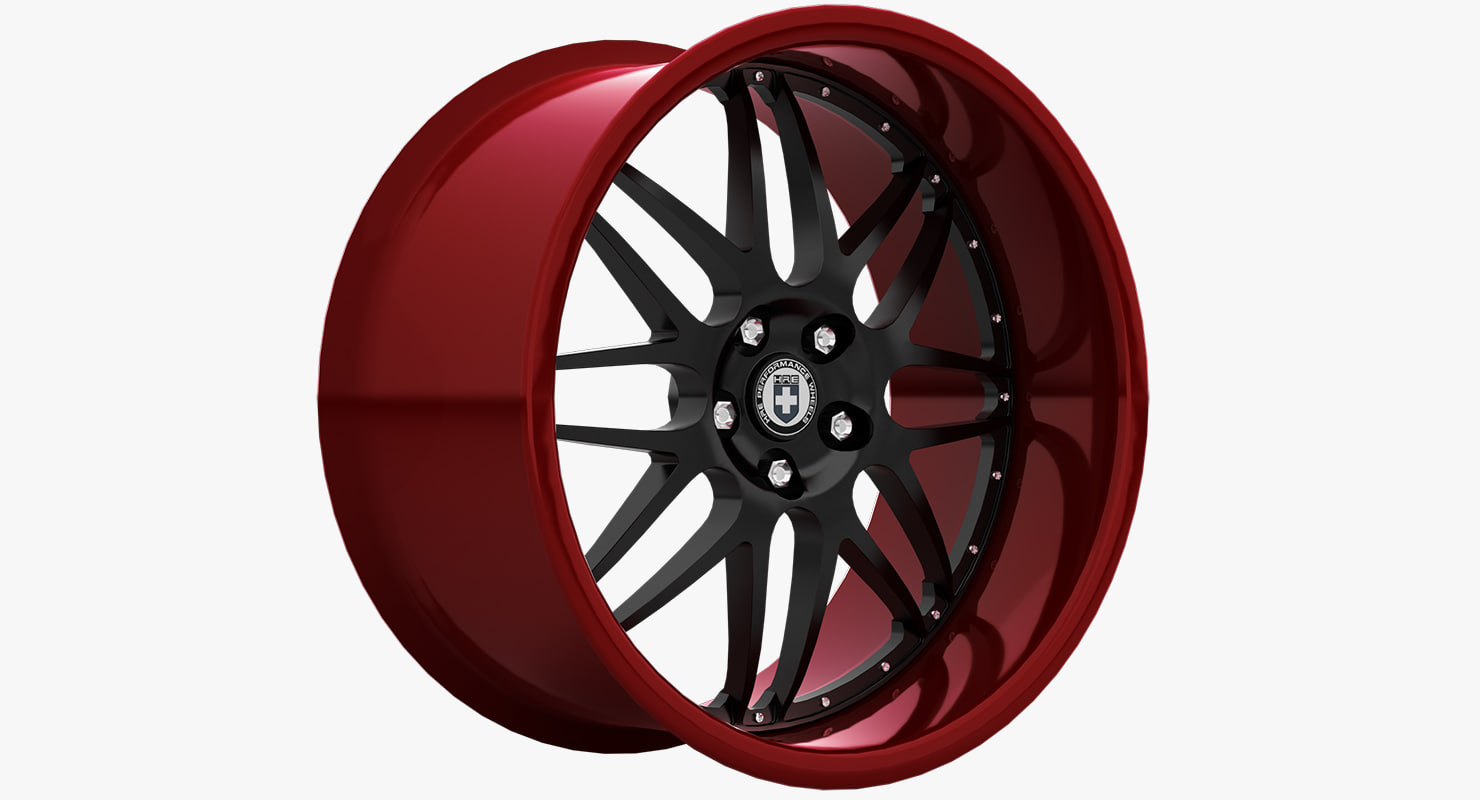 hre c20 wheels 3d model