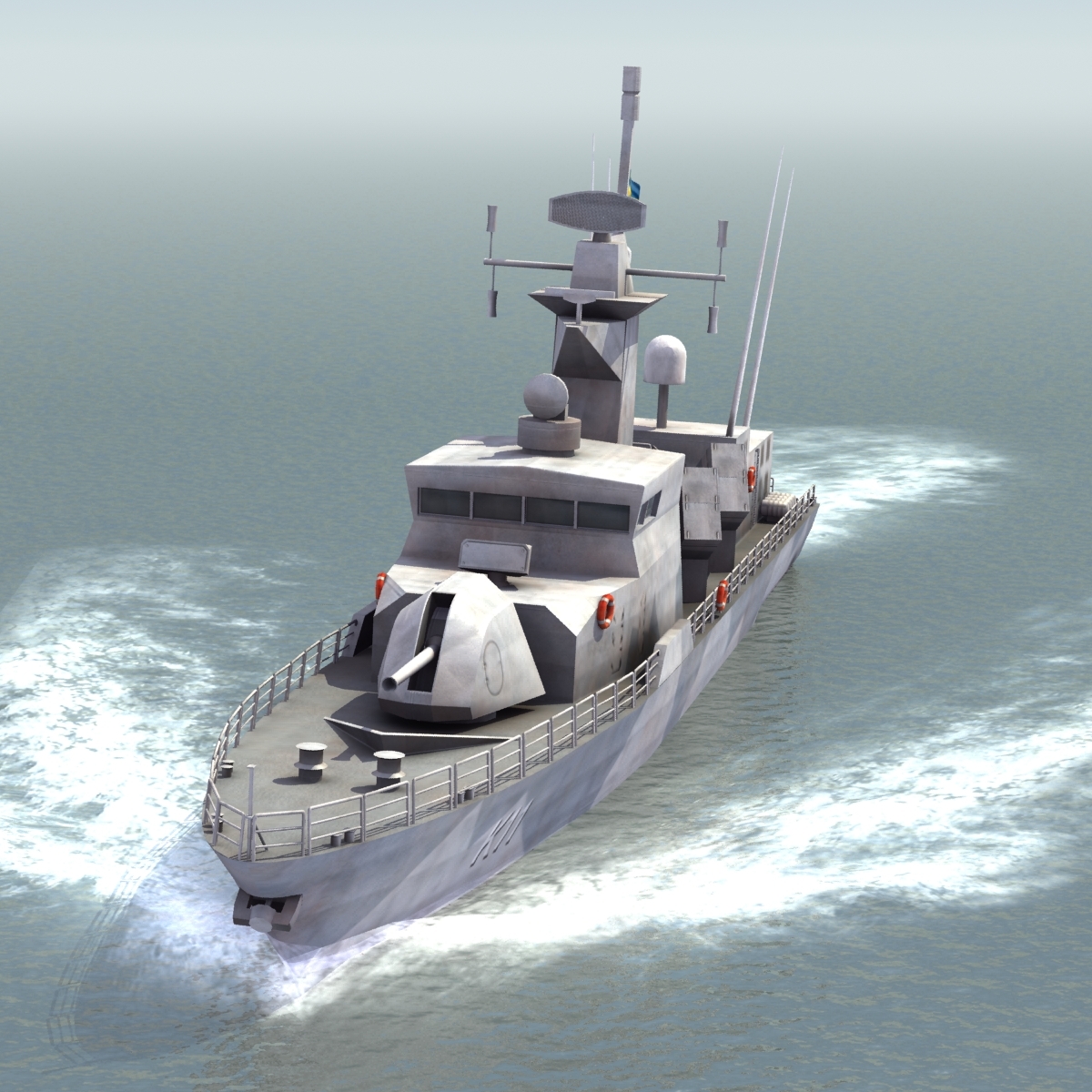 3d stockholm class corvette