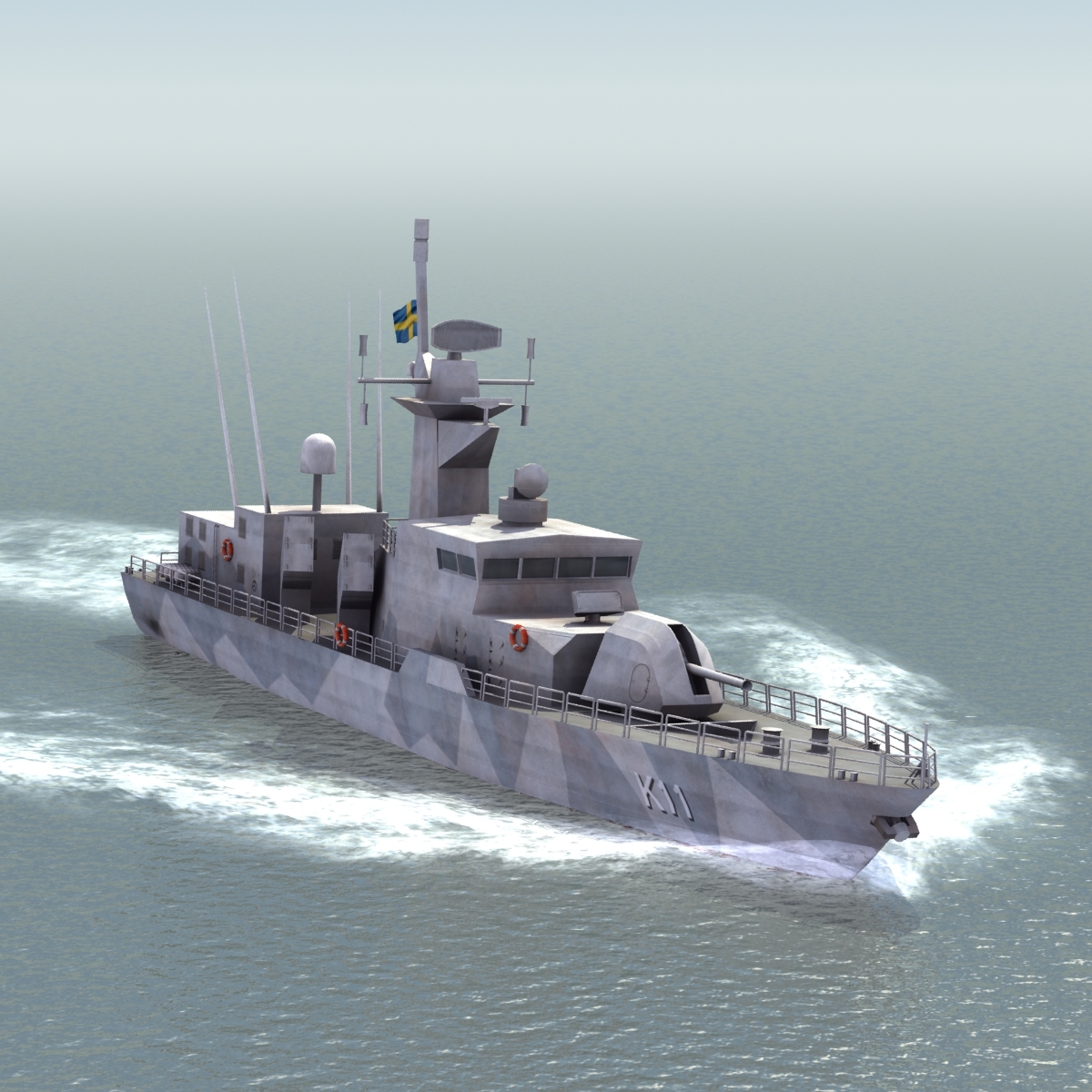 3d stockholm class corvette