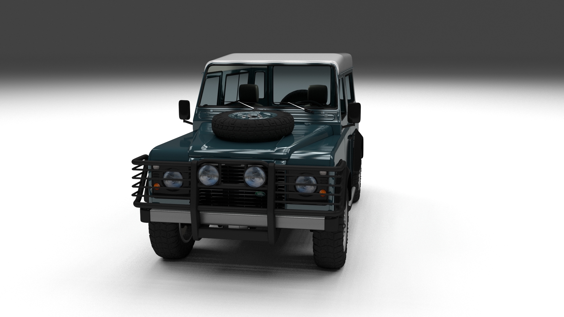 land rover defender 90 3d model