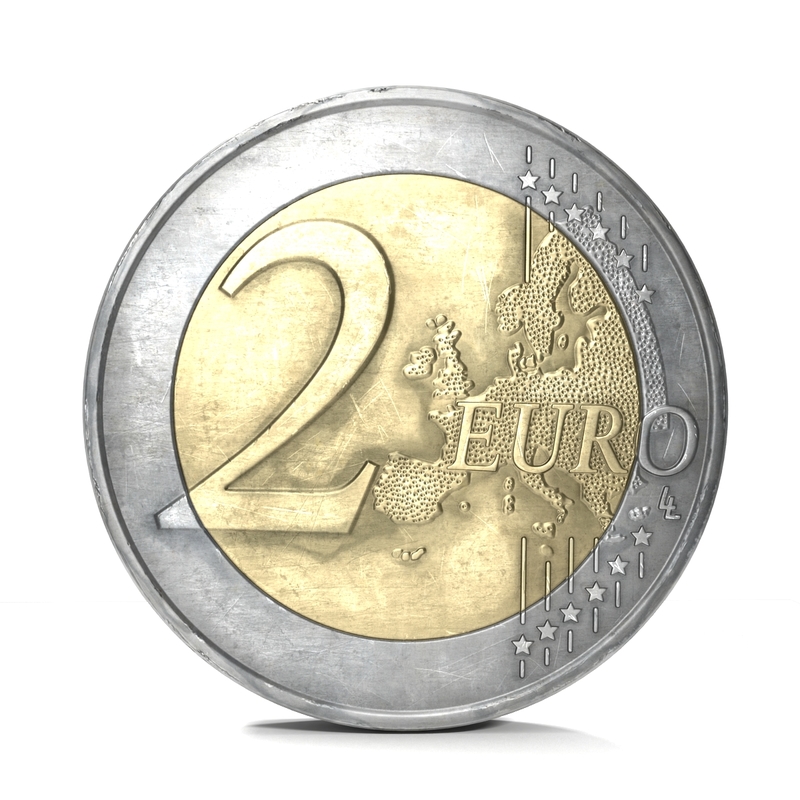 spain euro coins c4d