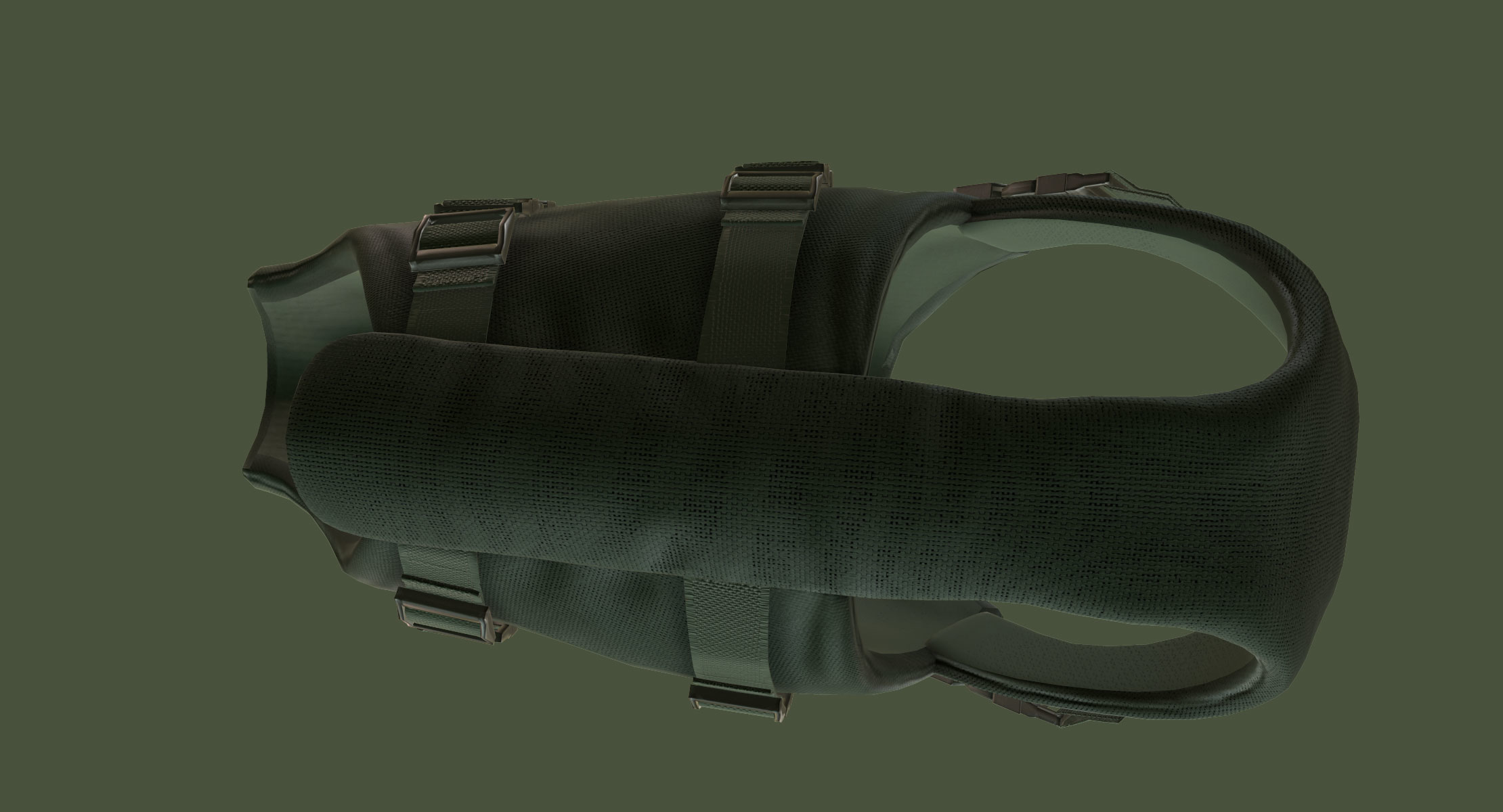 army dog body armor obj