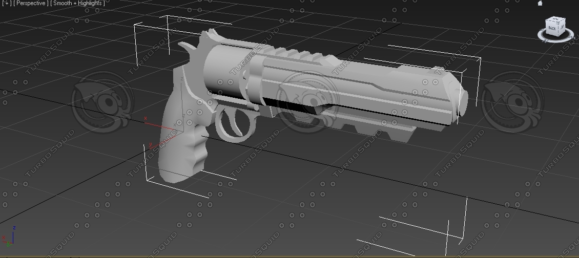 pistol 3d model