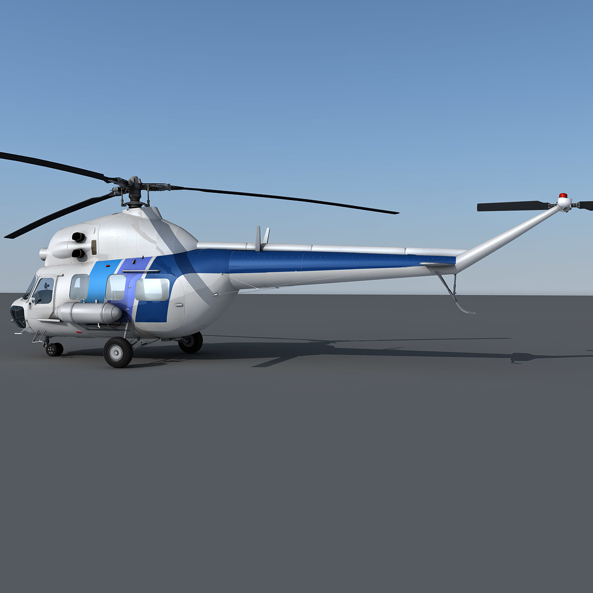 mil mi-2 3d max