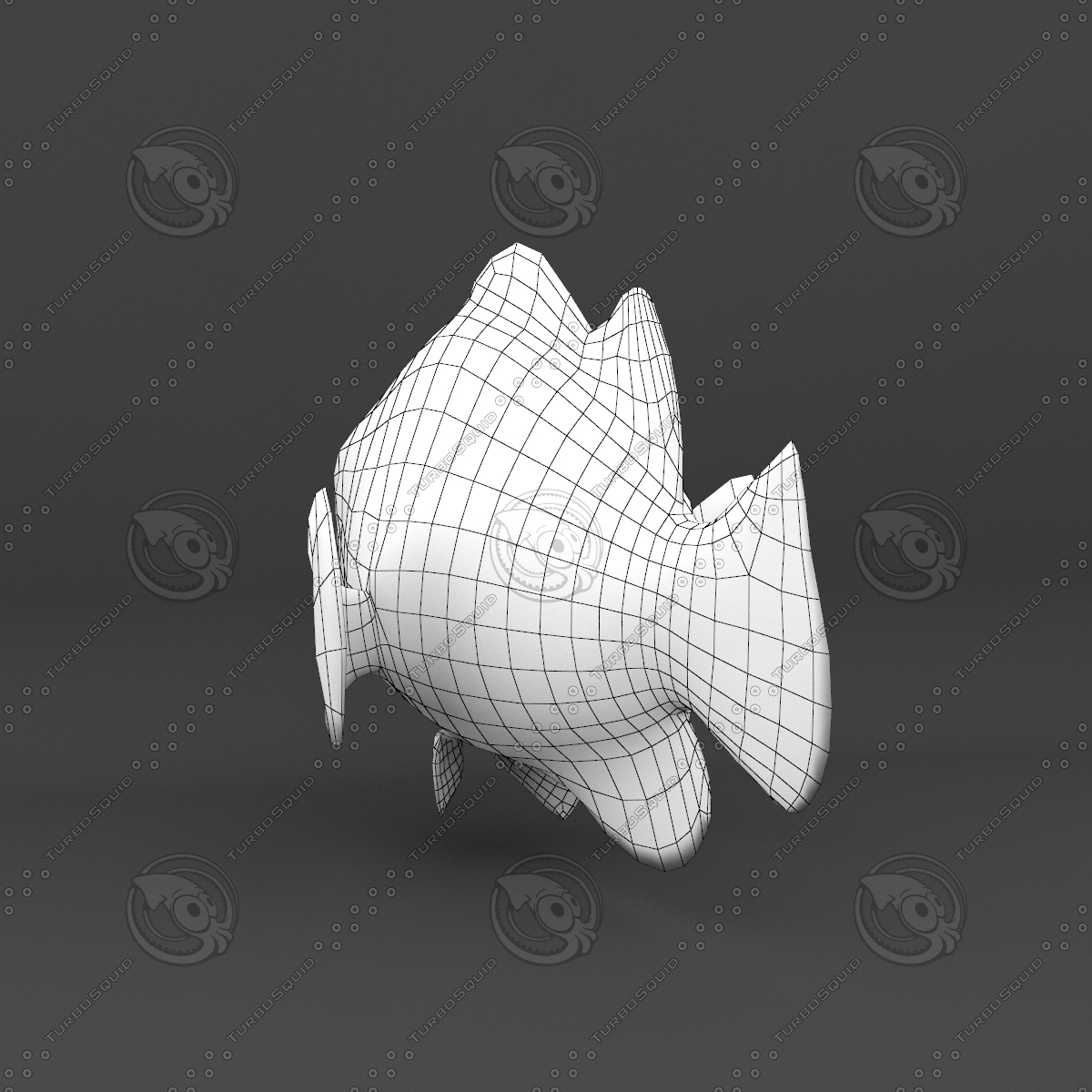 3d fish animation