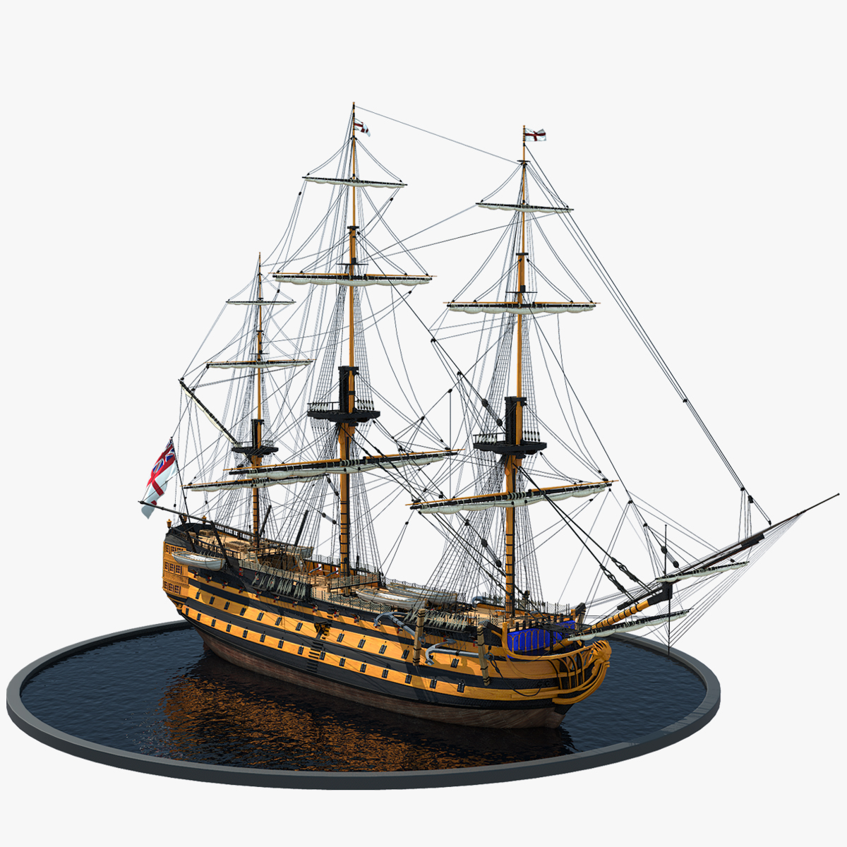 galleon prop model