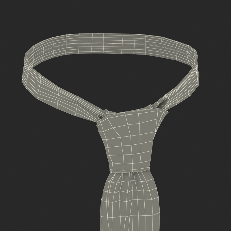 3d model of tie 9 modeled