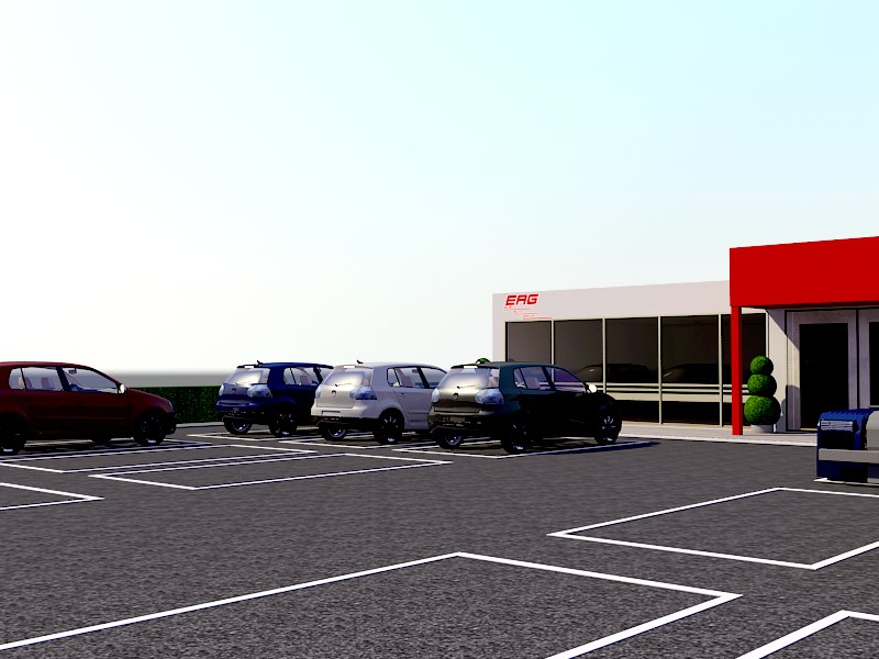 3d model car shop