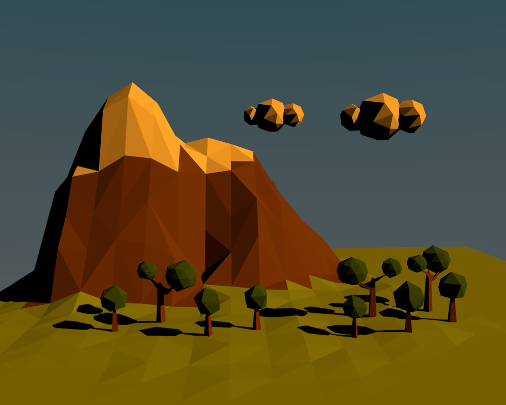 3d 3ds landscape blender