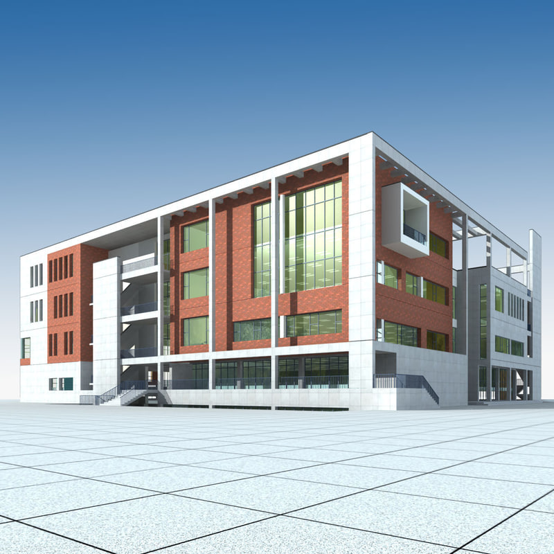 3d office model