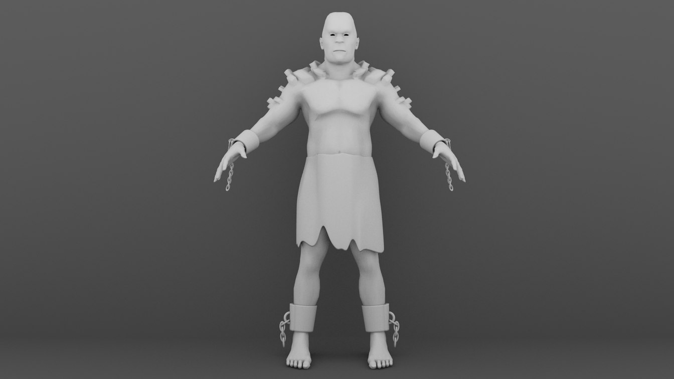 3d model titan giant