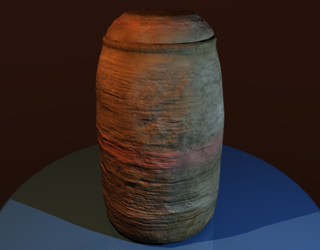 3d model breakable clay pot games
