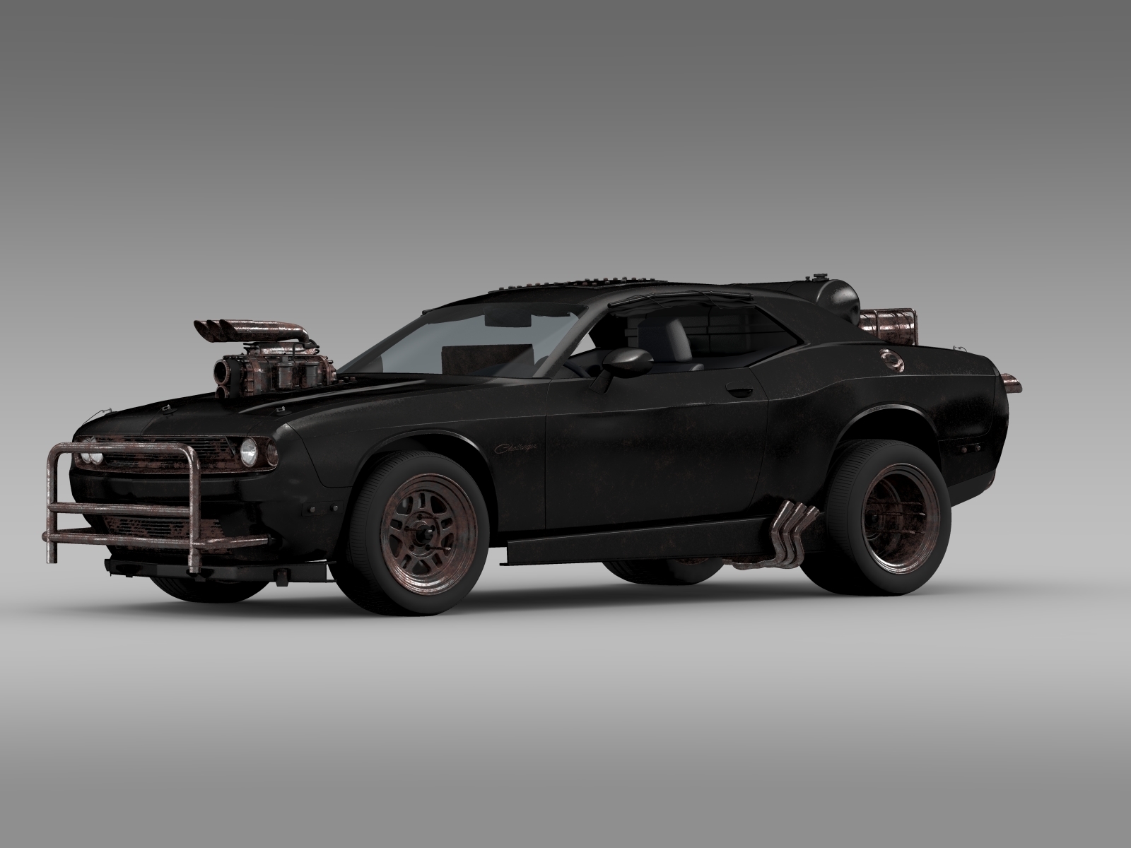 lightwave mad fight interceptor dodge challenger
